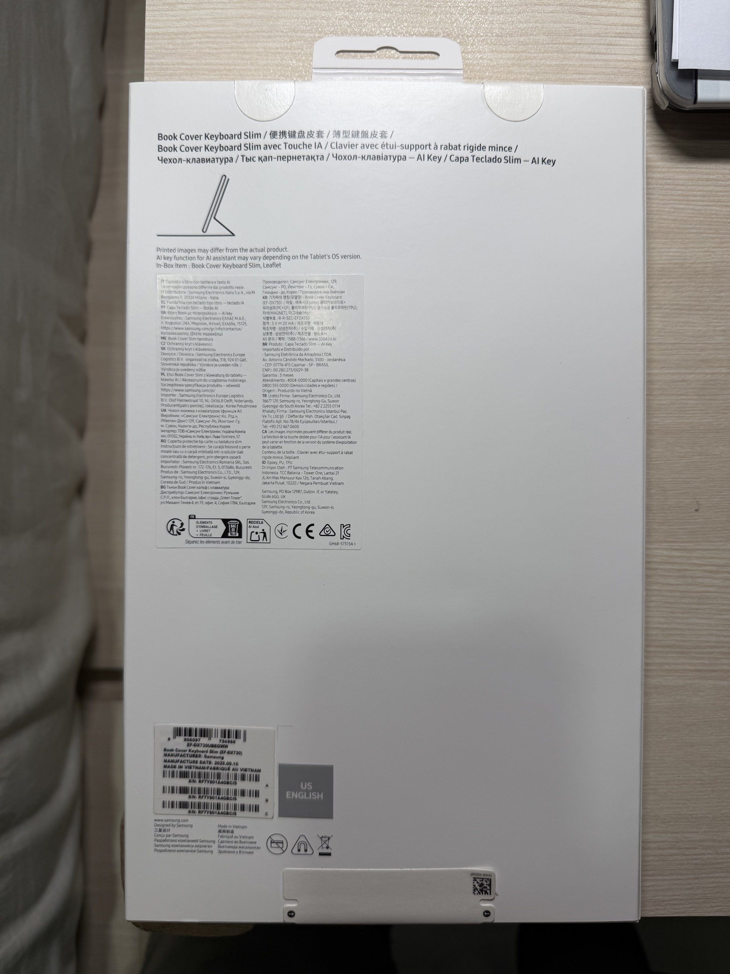 Samsung Galaxy Tab S11 Book Cover Keyboard Slim, Mobile Phones ...