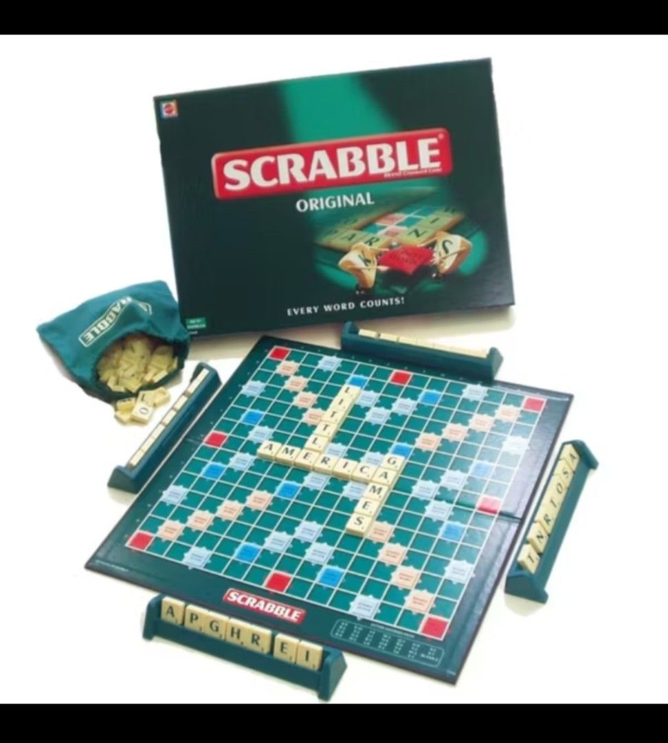 Scrabble Original Board Game, Hobbies & Toys, Toys & Games on Carousell