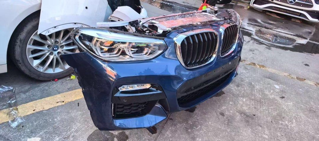 Second-hand complete front-end parts including front bumper kit ...