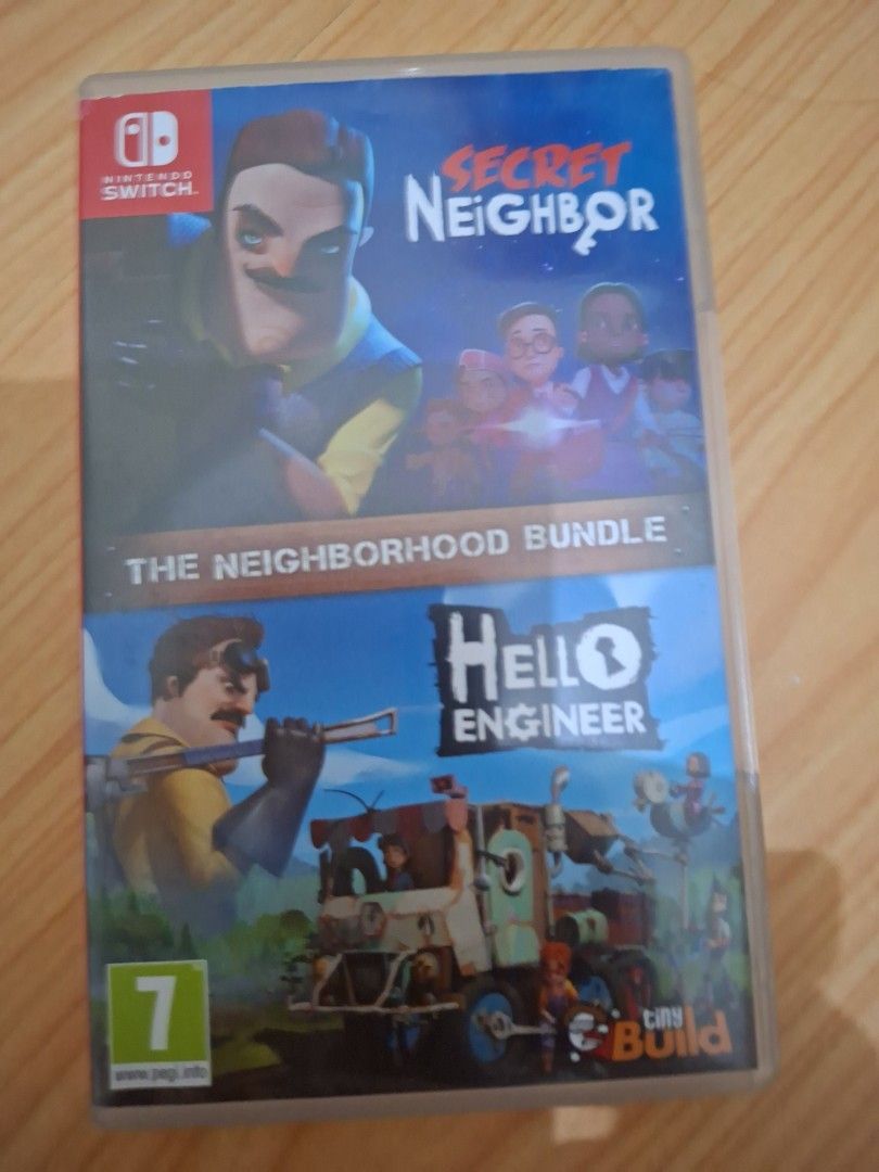 Secret Neighbor & Hello Engineer - Nintendo Switch, Video Gaming, Video ...
