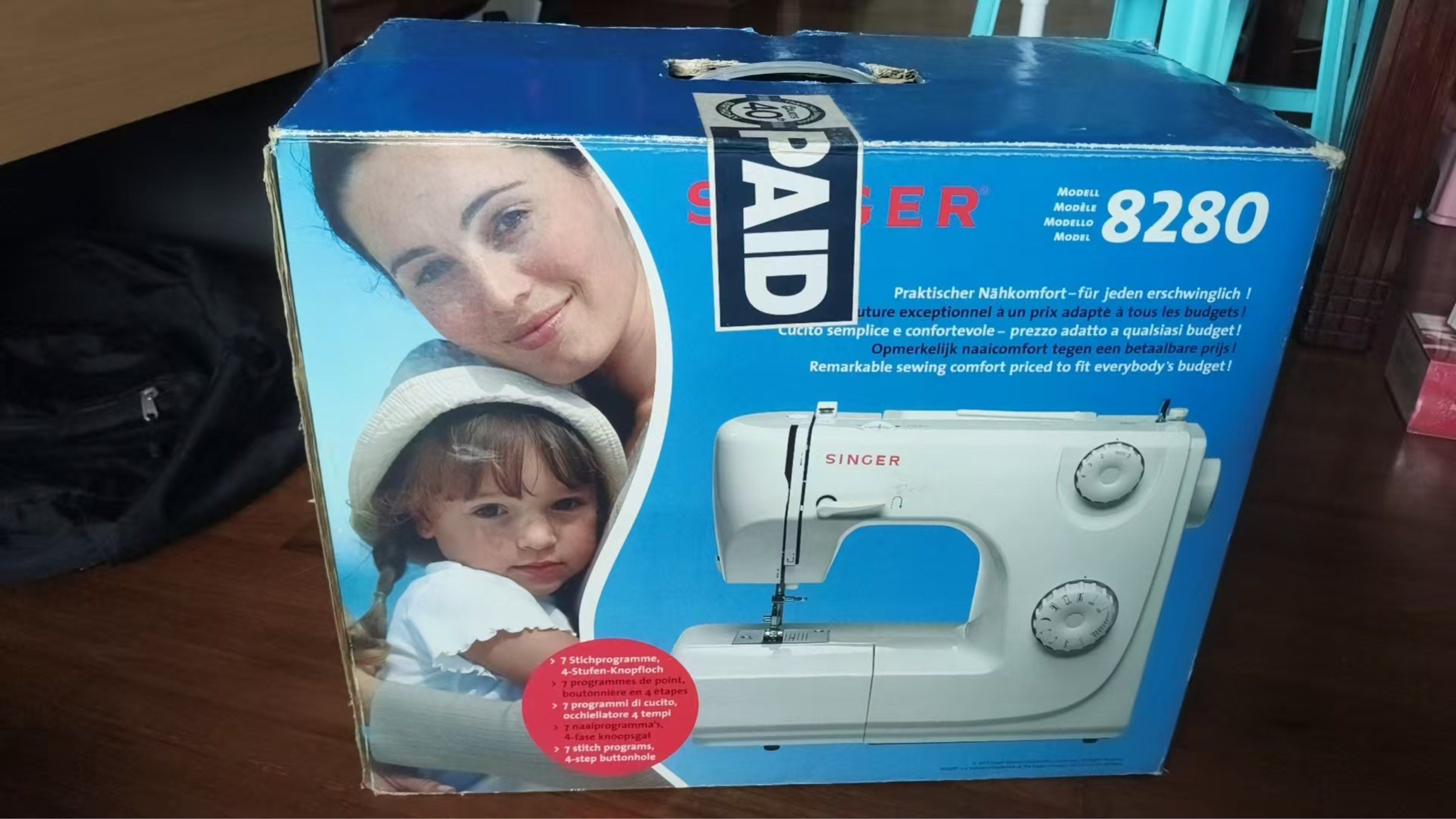 Singer 8280 Sewing Machine, TV & Home Appliances, Other Home Appliances ...