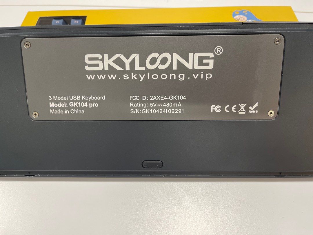 Skyloong GK104 Pro Mechanical Keyboard, Computers & Tech, Parts ...