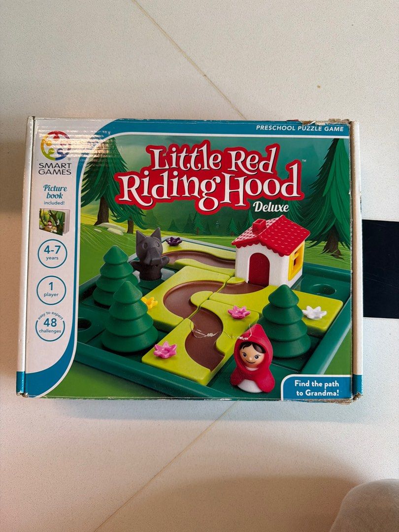 Smart Games Little Red Riding Hood Deluxe Puzzle, Hobbies & Toys, Toys ...