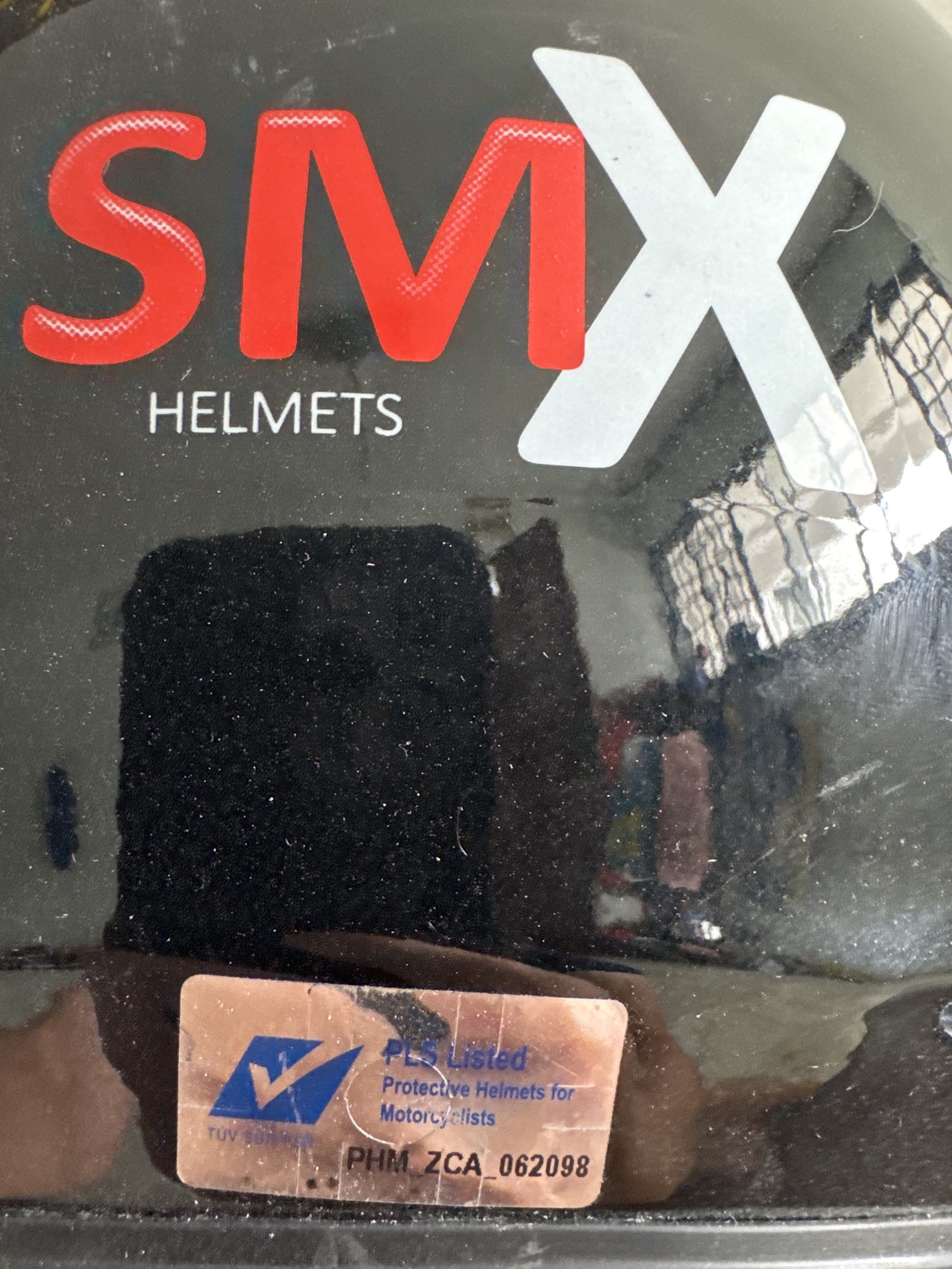 SMX helmet “L”, Motorcycles, Motorcycle Accessories on Carousell