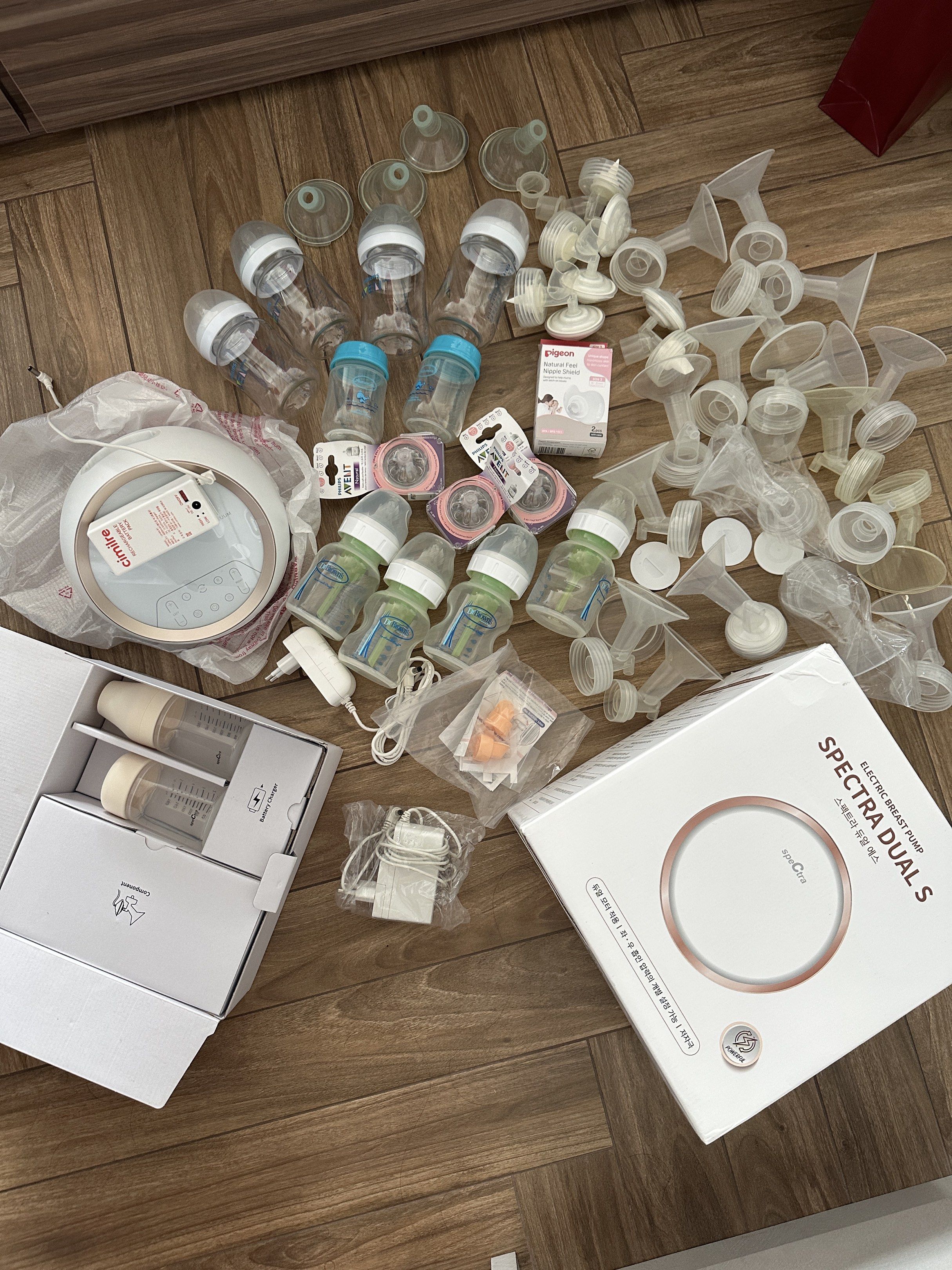 Spectra Gold Dual S Electric Breast Pump with Cimilre Battery Pack ...