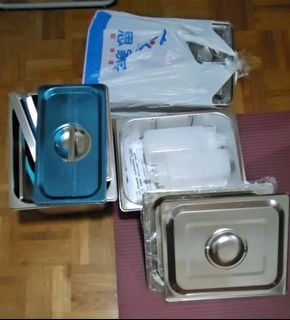 Hello Kitty Stainless Steel Food Container Set, Furniture & Home Living ...