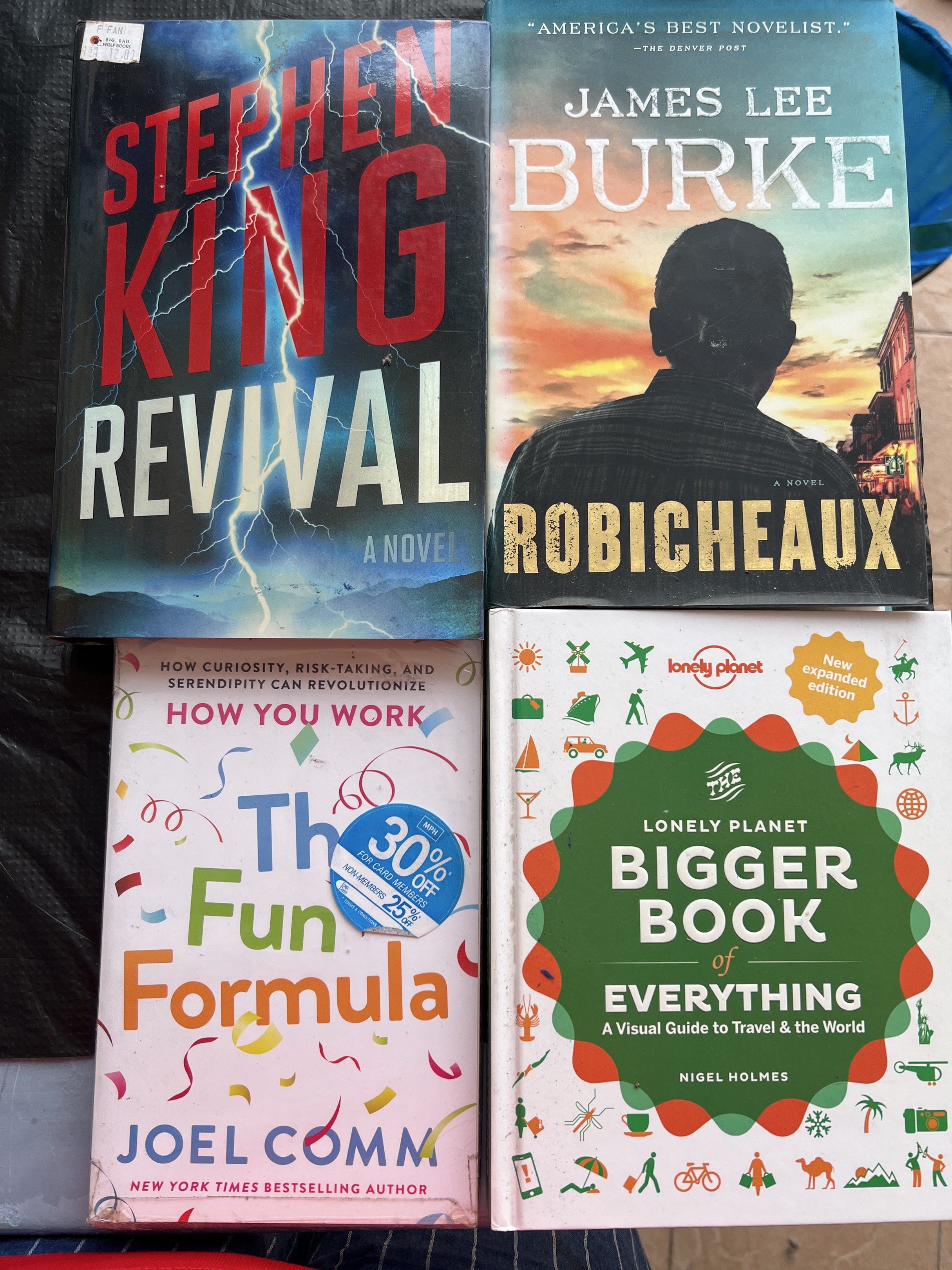 Stephen King Revival, James Lee Burke Robicheaux, The Fun Formula ...