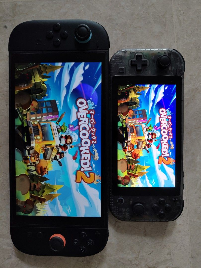 Switch Lite with OLED screen (Super5 OLED Touch HDMI), Video Gaming ...