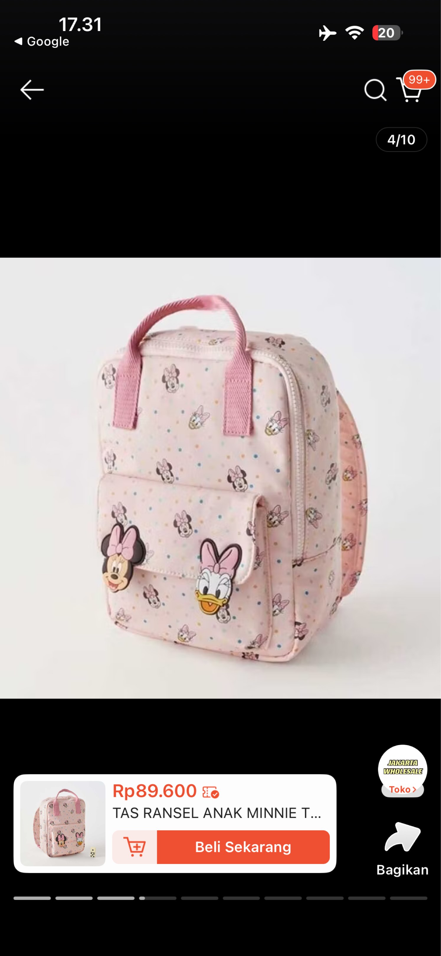 Tas Zara Kids, Bayi & Anak, Lainnya di Carousell