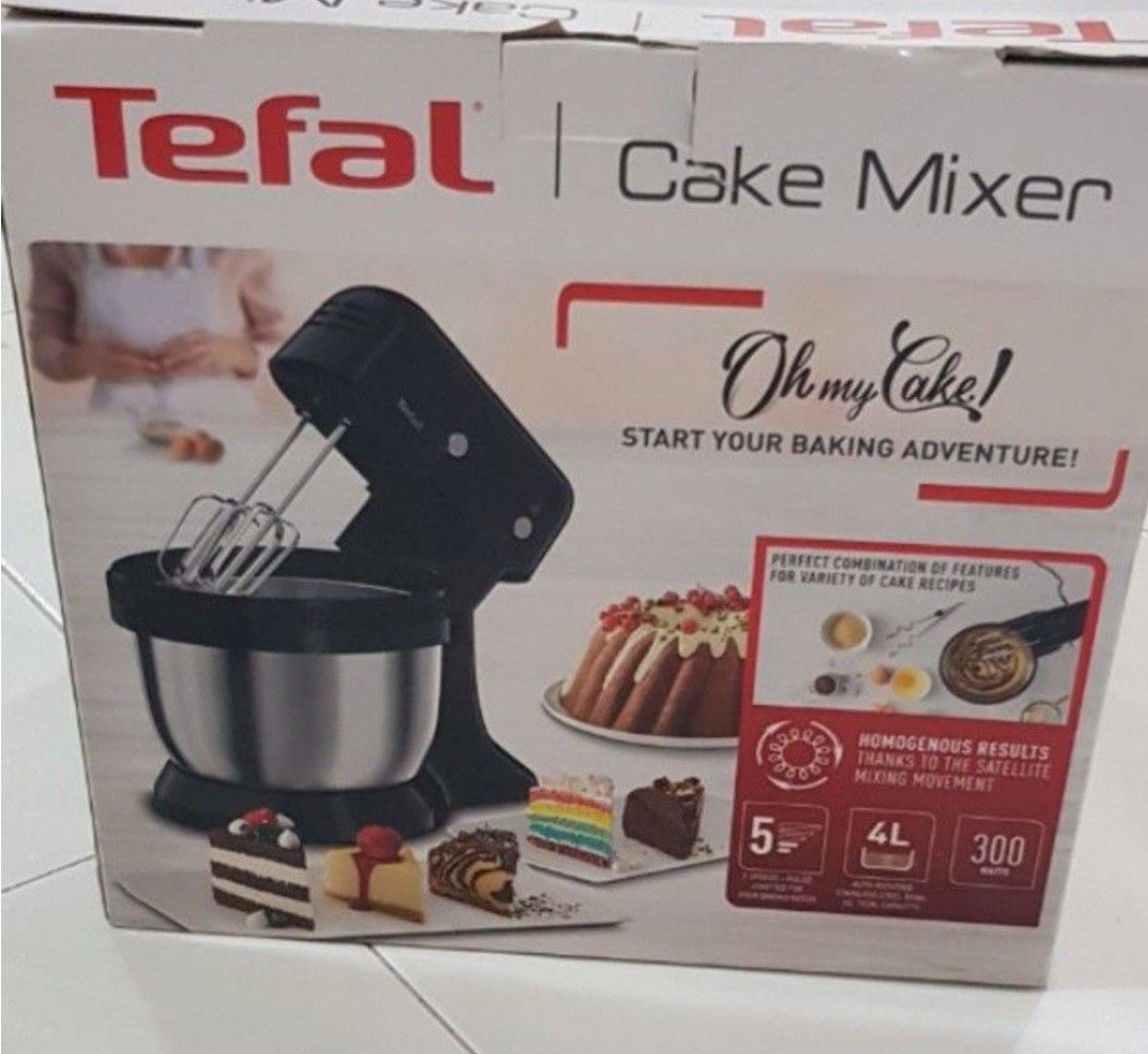 Tefal Cake Mixer - Oh My Cake!, TV & Home Appliances, Kitchen ...
