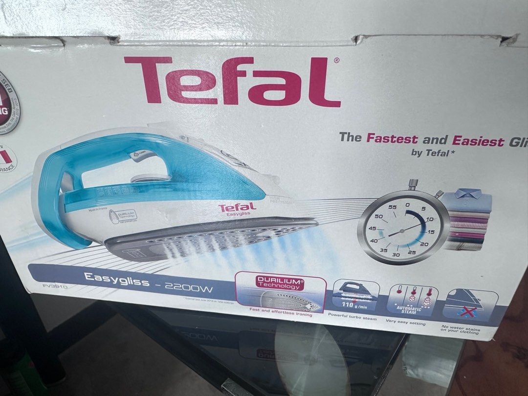 Tefal Easygliss 2200W Iron, TV & Home Appliances, Irons & Steamers on ...