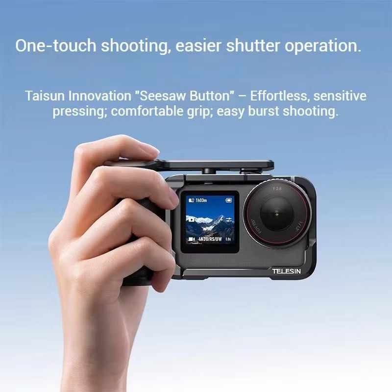 TELESIN Street Handle for DJI Osmo Action 6, Photography, Photography ...