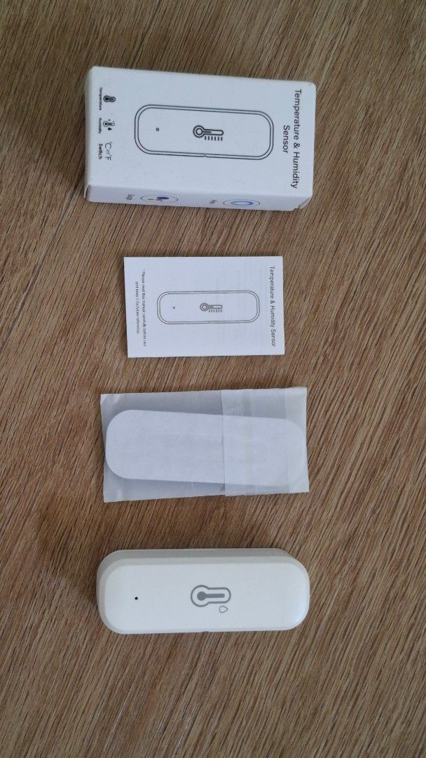 [Brand New] Simple Small Smart Home Wi-Fi Temperature & Humidity Sensor - Use with SmartLife ...
