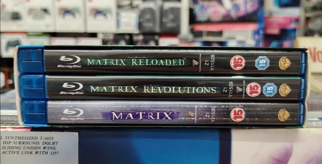 The Complete Matrix Trilogy / The Ultimate Matrix Collection Blu-ray ...
