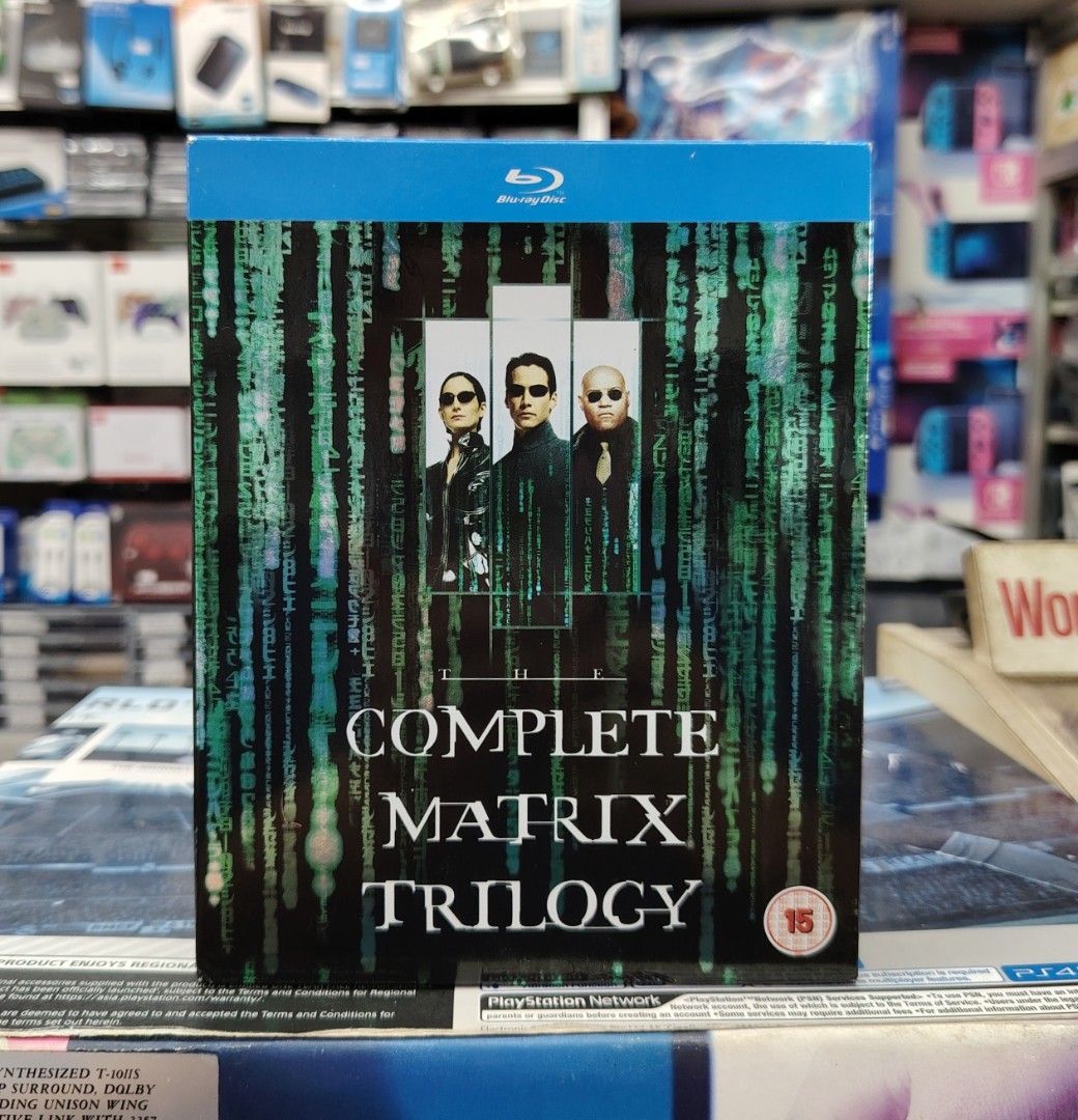 The Complete Matrix Trilogy / The Ultimate Matrix Collection Blu-ray ...