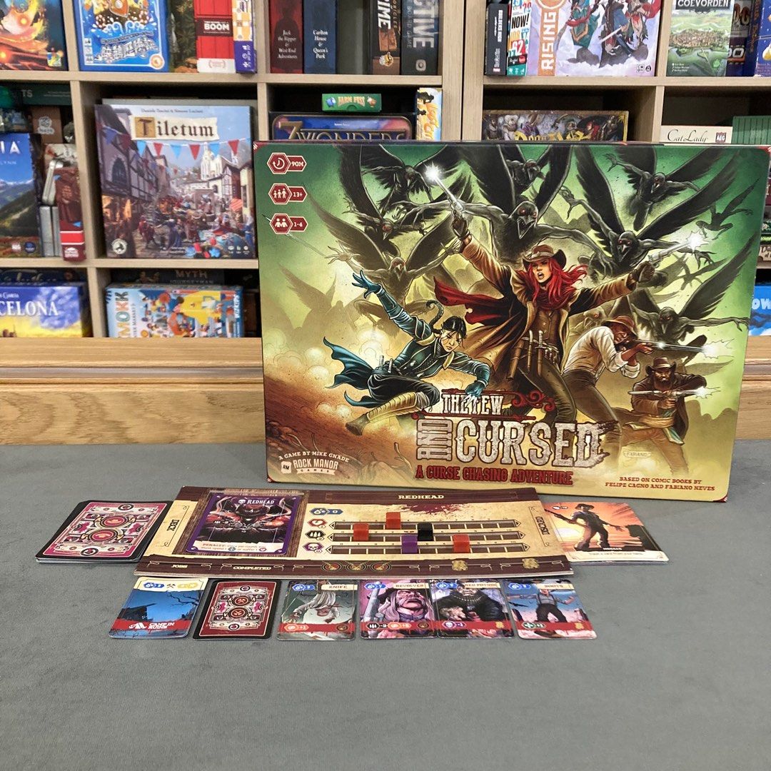 The Few and Cursed Board Game, Hobbies & Toys, Toys & Games on Carousell