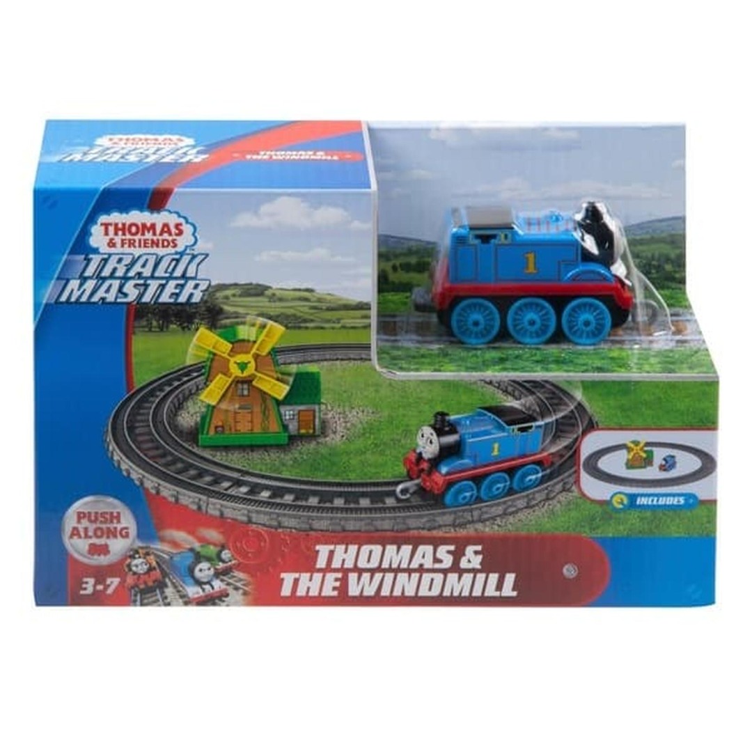 Thomas and Friends TrackMaster Push Along Thomas & The Windmill, Toys ...