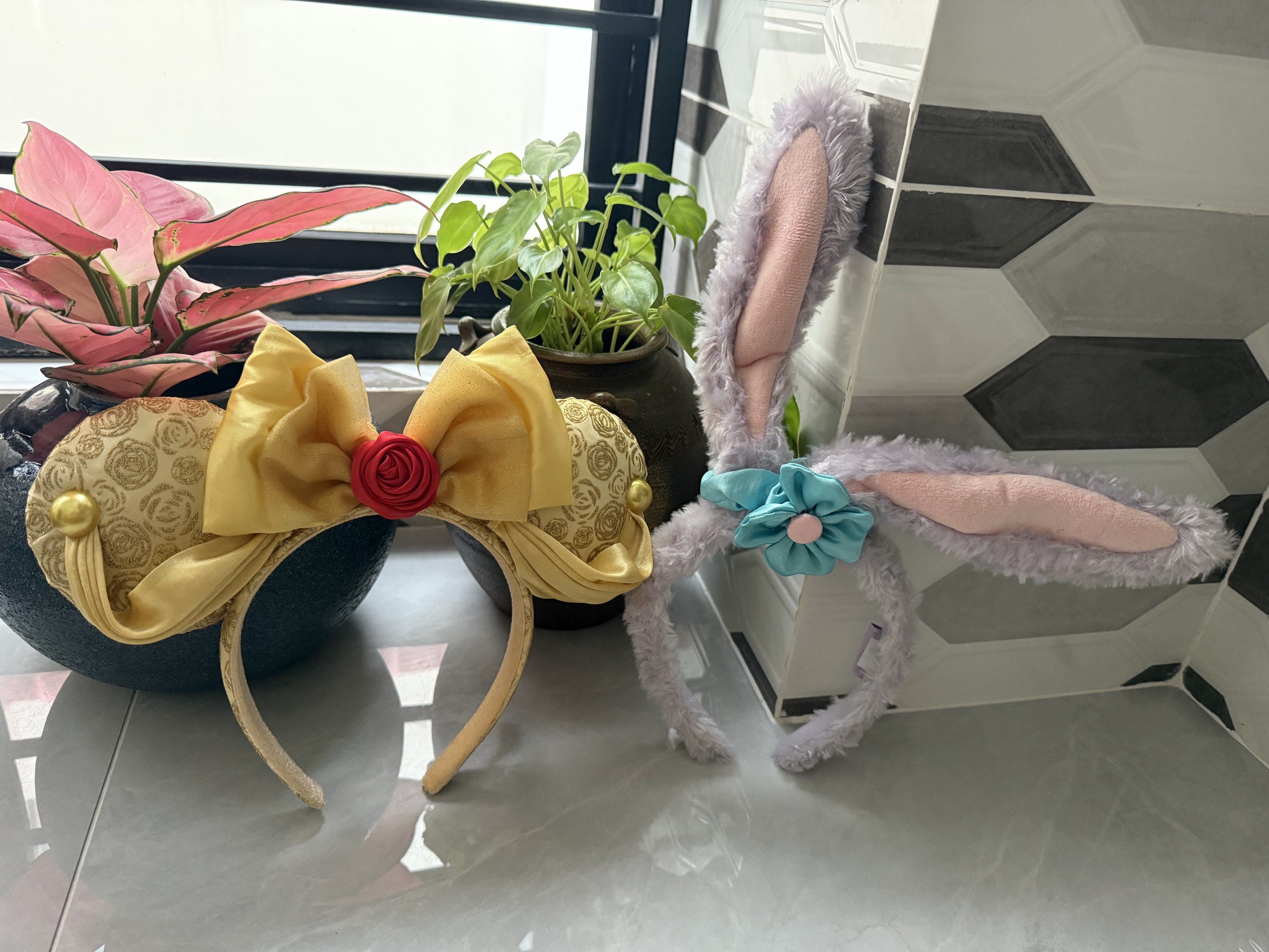 Tokyo Disney Resort Beauty and the Beast Headband & Tokyo Disney Sea ...
