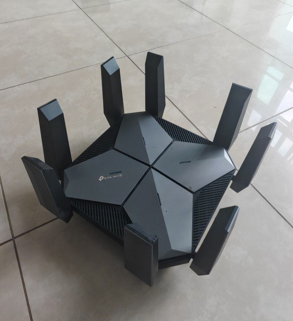 TP-Link AXE16000 Quad-Band Wi-Fi 6E Router, Computers & Tech, Parts ...