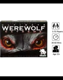 Ultimate Werewolf Deluxe Edition Board Game, Hobbies & Toys, Toys ...
