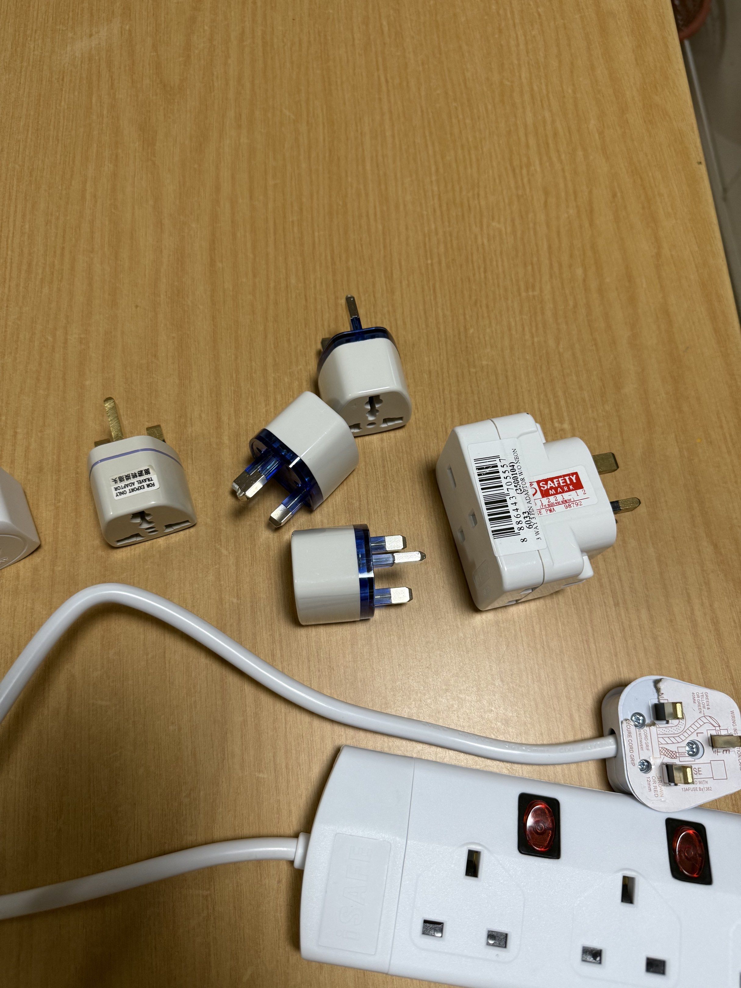 Universal Travel Adapter Set with Extension, TV & Home Appliances, Electrical, Adaptors ...