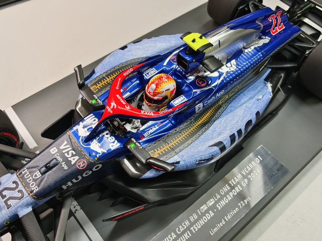 Vcarb-01 Yuki Tsunoda Singapore Gp 2024 - Visa Racing Bulls F1 Team ...