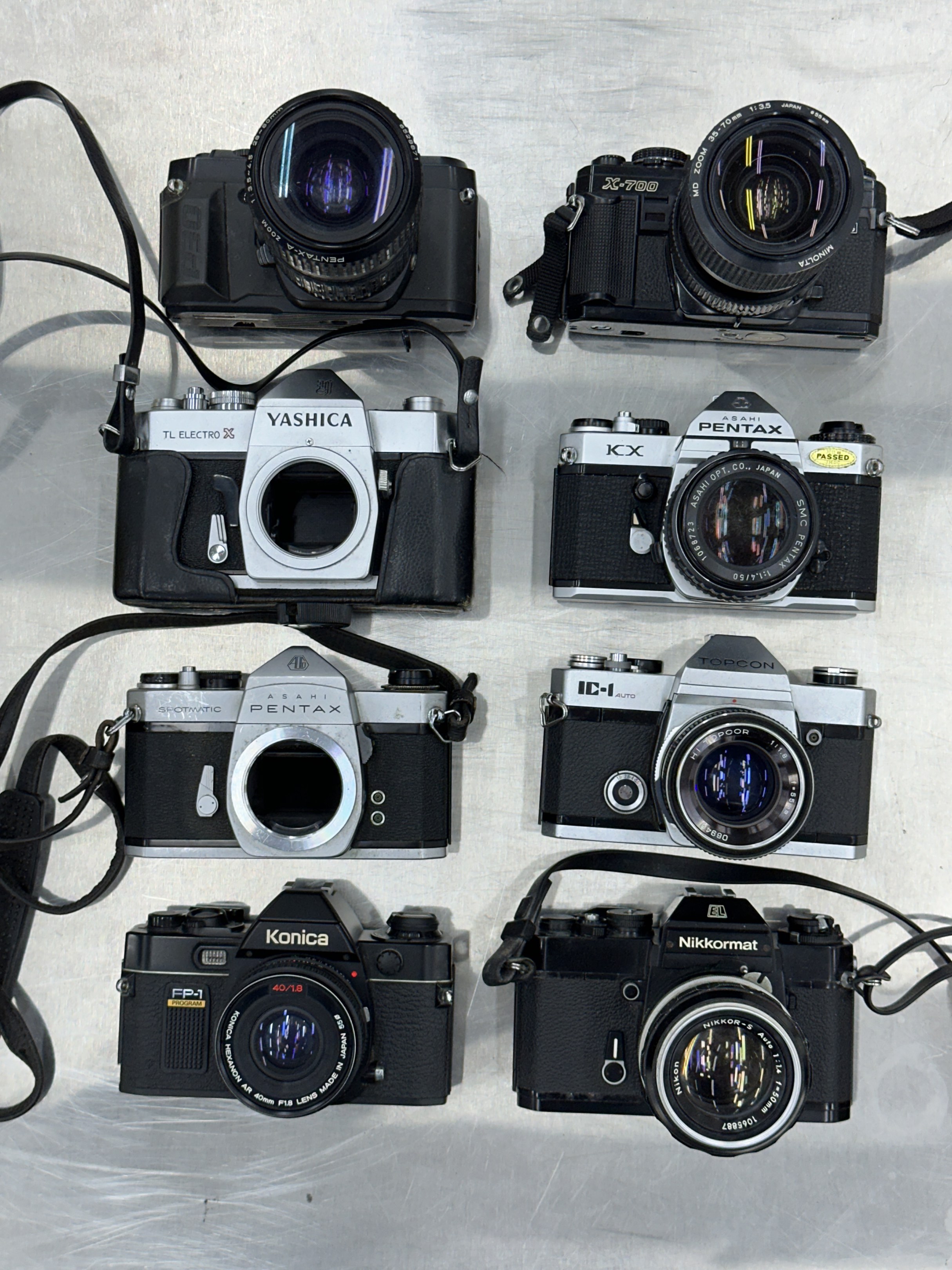 Vintage Film Cameras - Yashica, Pentax, Konica, Nikkormat. Everything ...