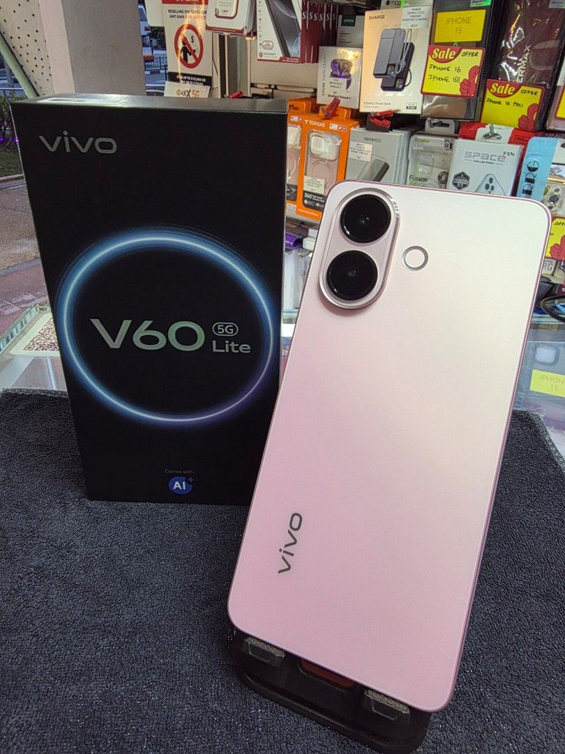 Vivo VIVO V60 LITE Pink 512GB, Mobile Phones & Gadgets, Mobile Phones ...