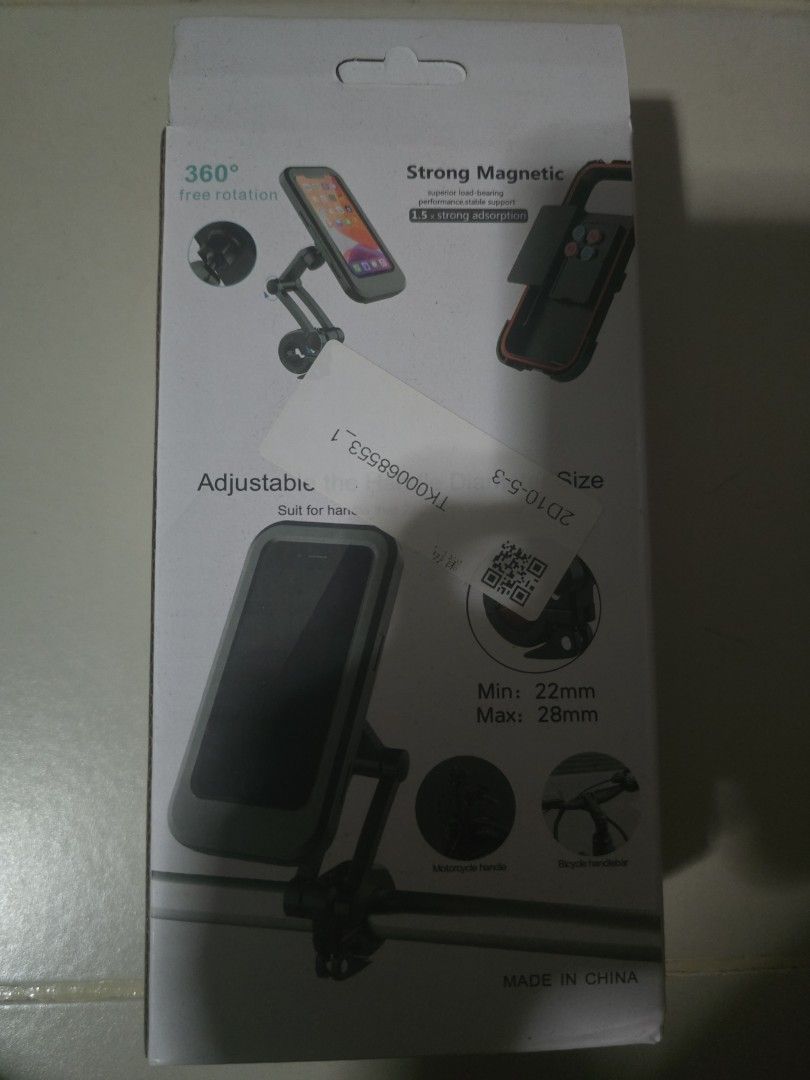 Waterproof Phone Holder for Bicycle, Sports Equipment, Bicycles & Parts ...