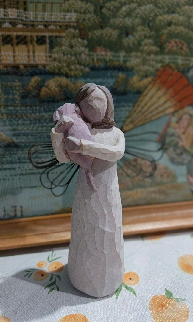 🌸WILLOW TREE "ANGEL OF FRIENDSHIP" FIGURINE 🌸SIZE:5.5" TALL 🌸GOOD ...