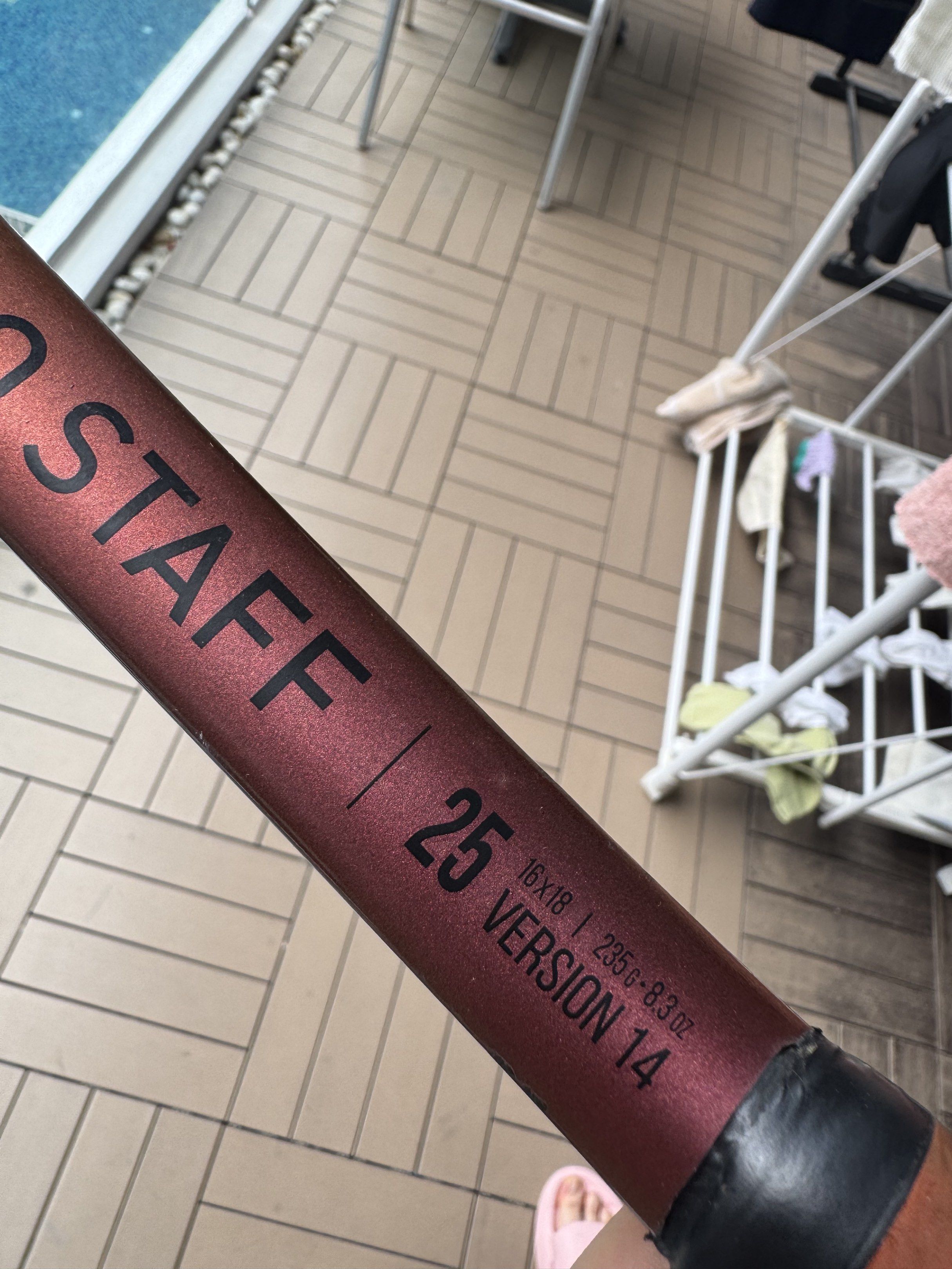 Wilson Pro Staff 25 Version 14 Tennis Racket, Sports Equipment, Sports ...