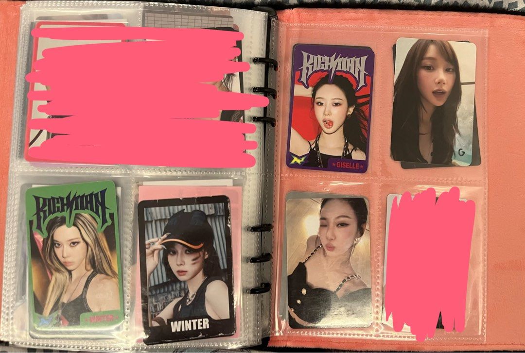 WTS Aespa photocards ning ning winter giselle, Hobbies & Toys ...