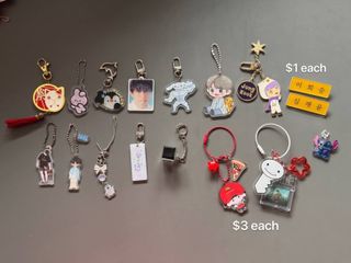 BLACKPINK POP UP STORE EXCLUSIVE KEYCHAINS, Hobbies & Toys, Memorabilia ...