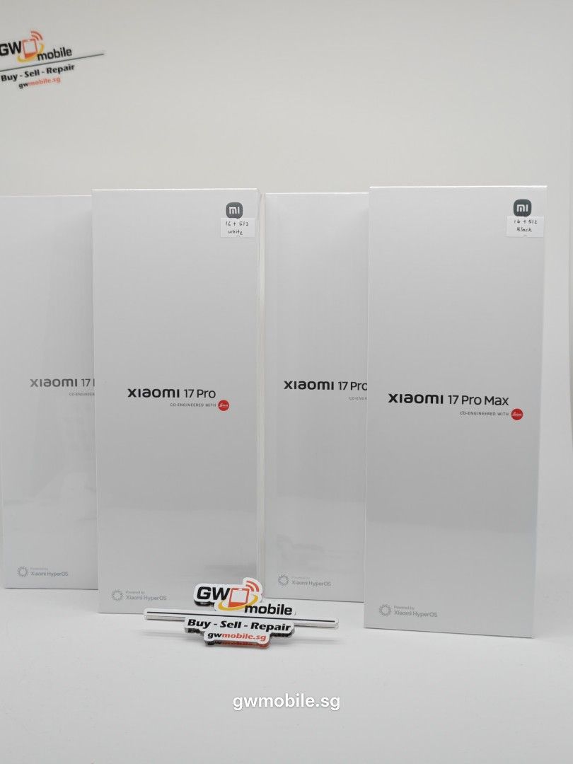 Xiaomi 17 Pro / Pro Max Black 512GB, Mobile Phones & Gadgets, Mobile ...