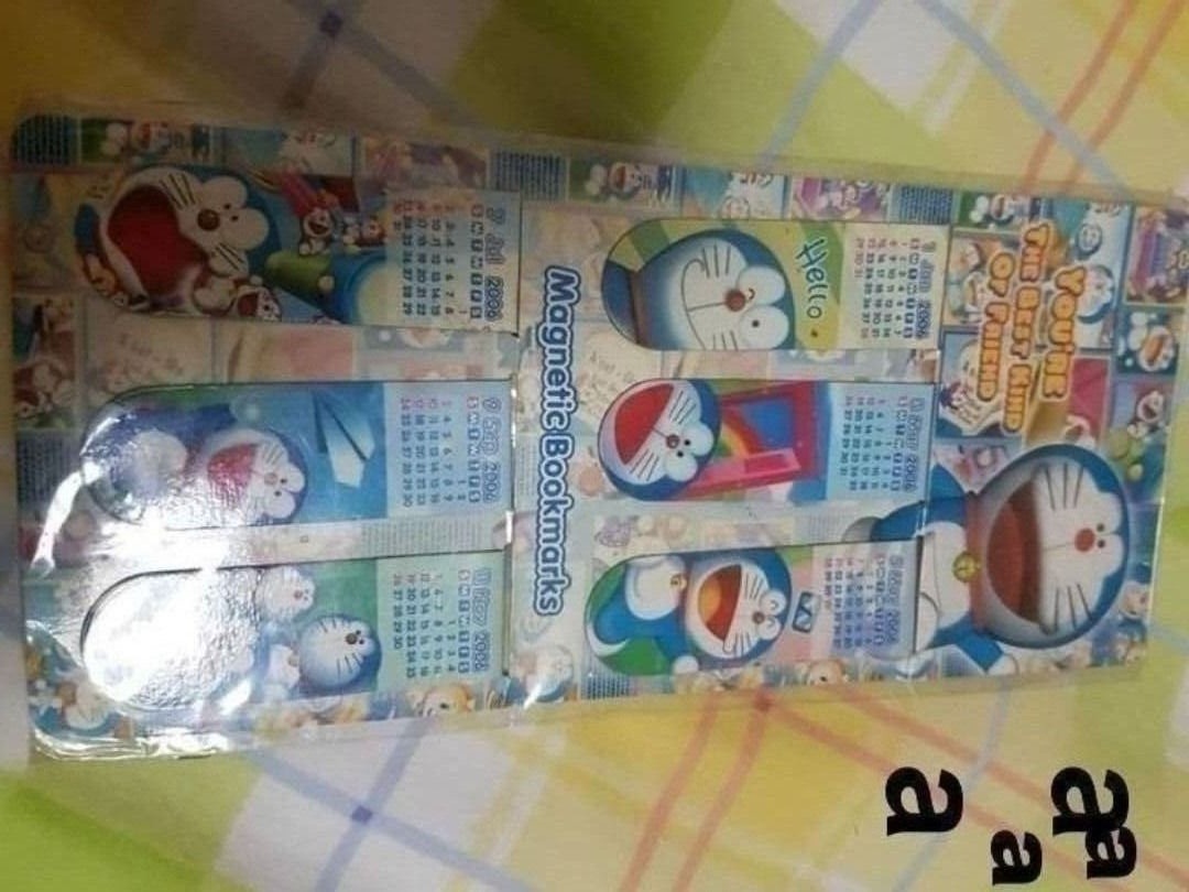 $10 DORAEMON 2006 BOOKMARK CLIP CALENDAR cartoon anime clip, Hobbies ...