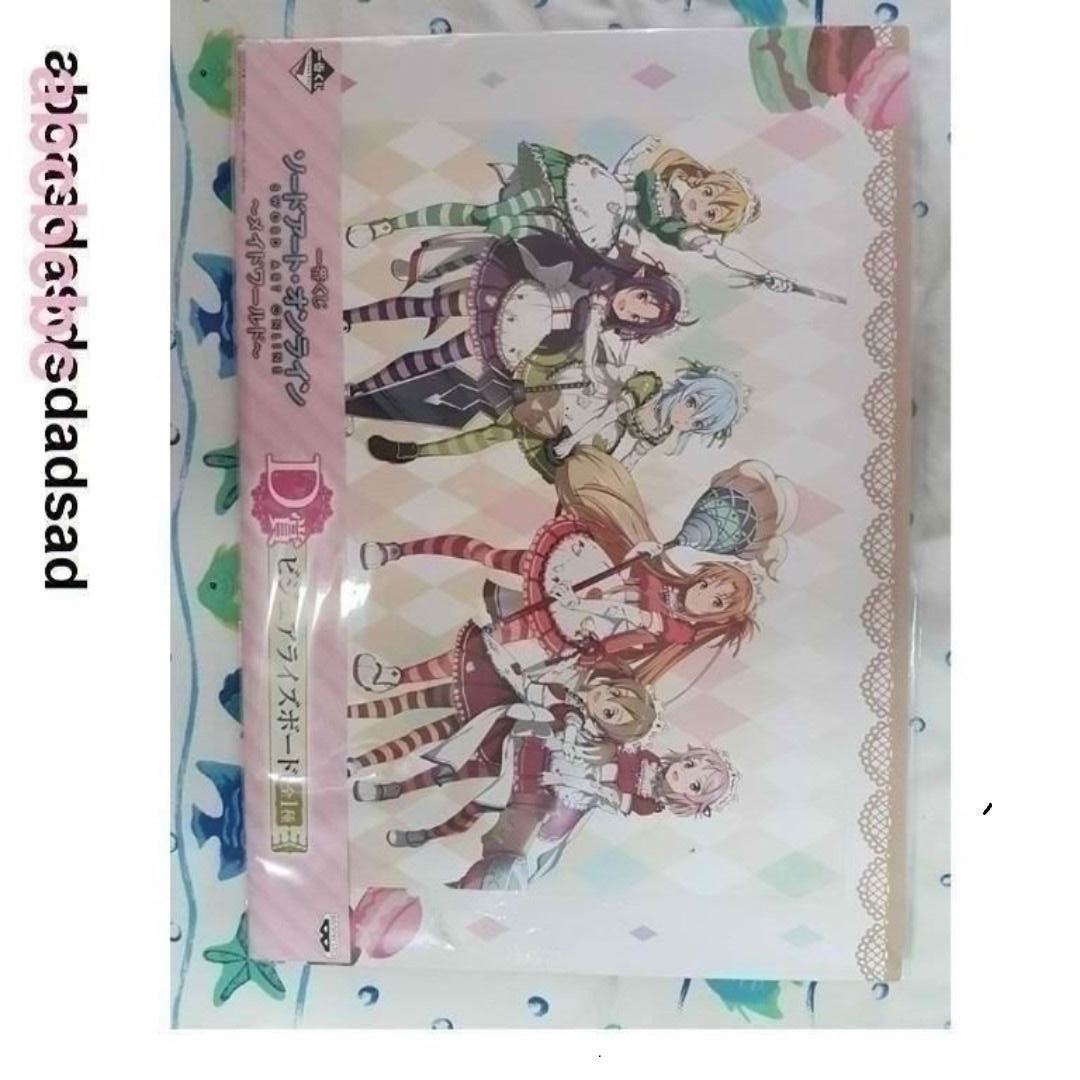$10 SWORD ART ONLINE art board ichiban KUJI, Hobbies & Toys, Toys ...