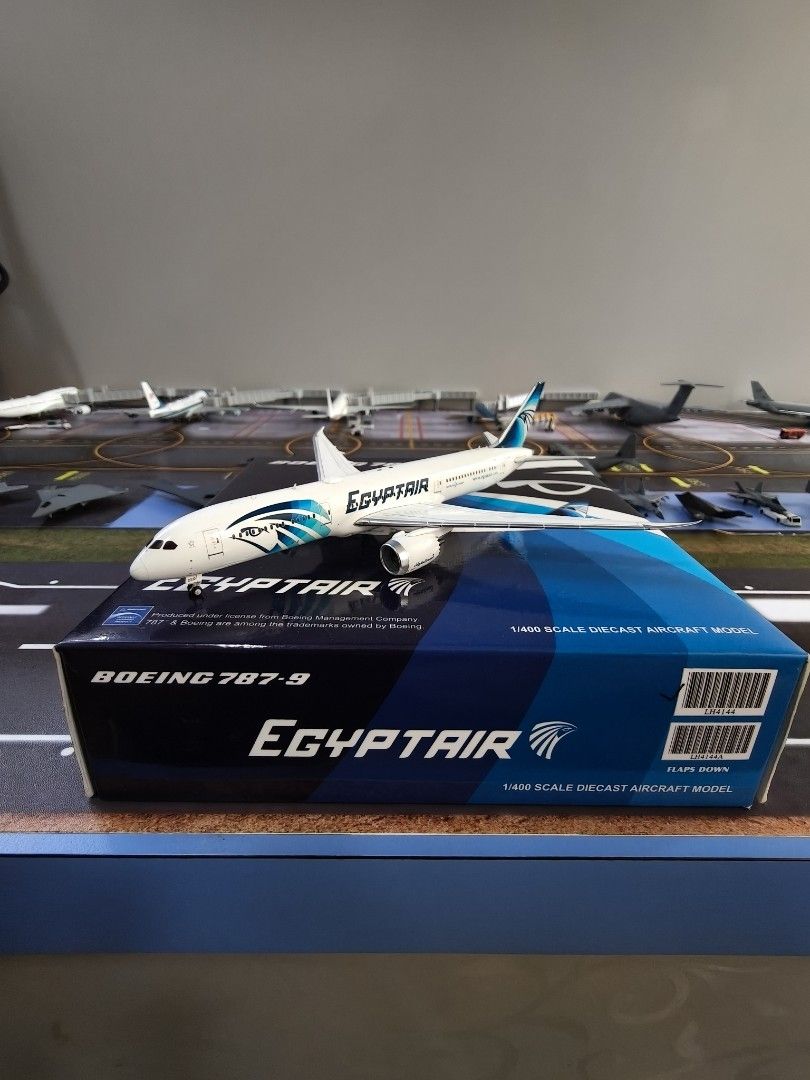 1:400 Boeing 787-8 Egyptair JC wings, Hobbies & Toys, Toys & Games on ...