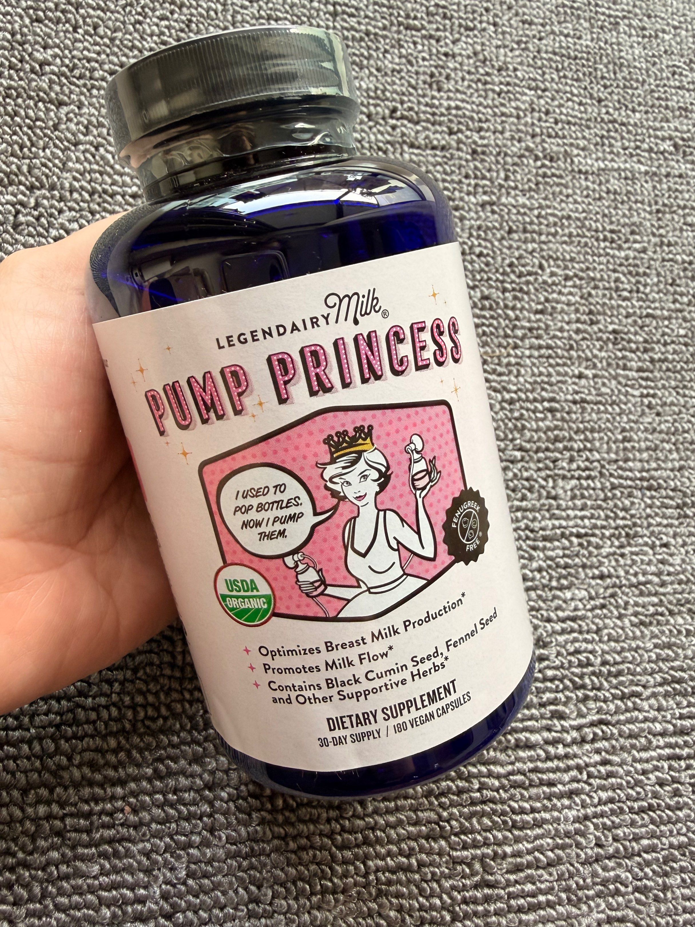 180 Capsules Legendairy Milk Pump Princess Supplement, Health ...