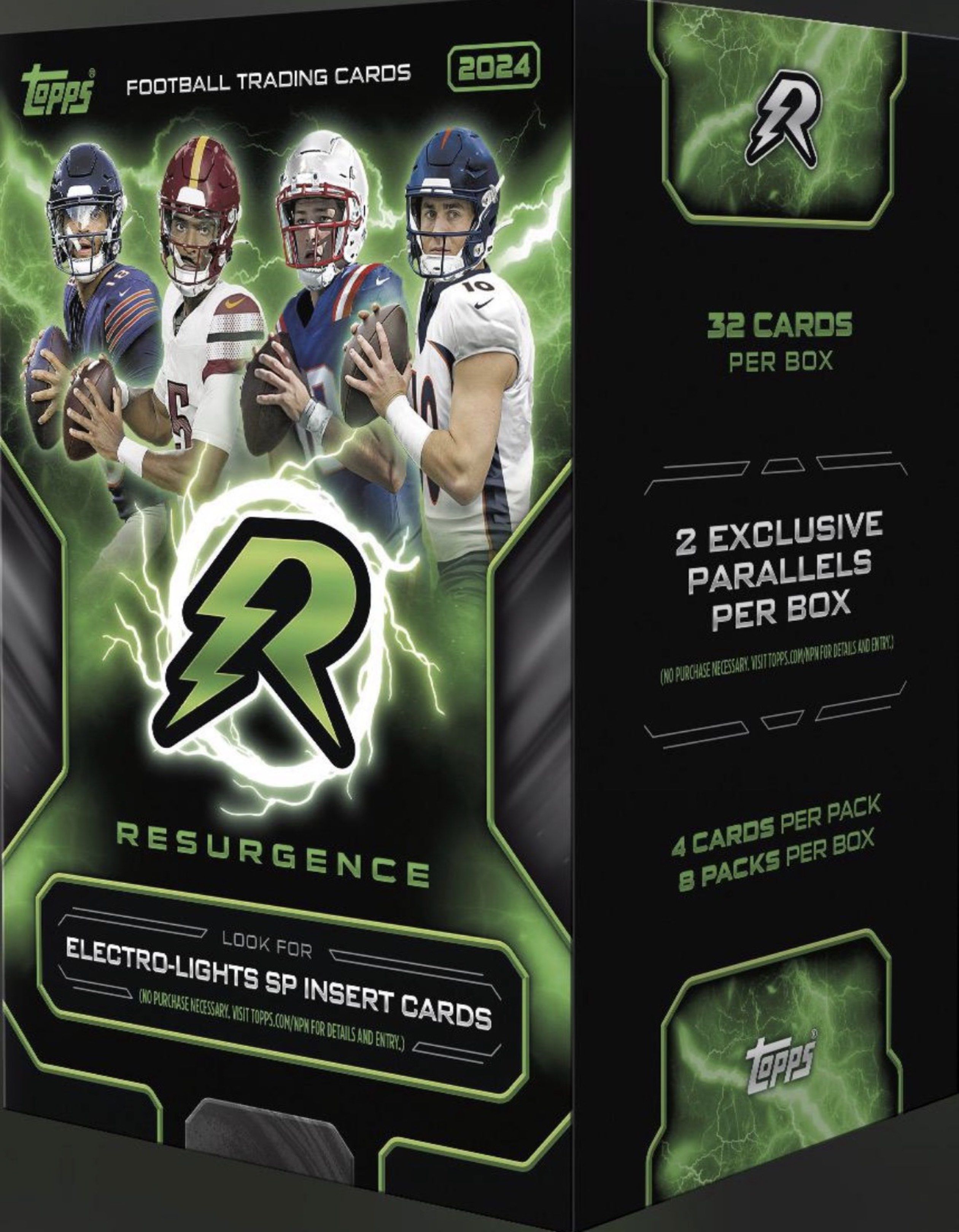 2024 Topps Resurgence Football Value Box break, Hobbies & Toys, Toys ...