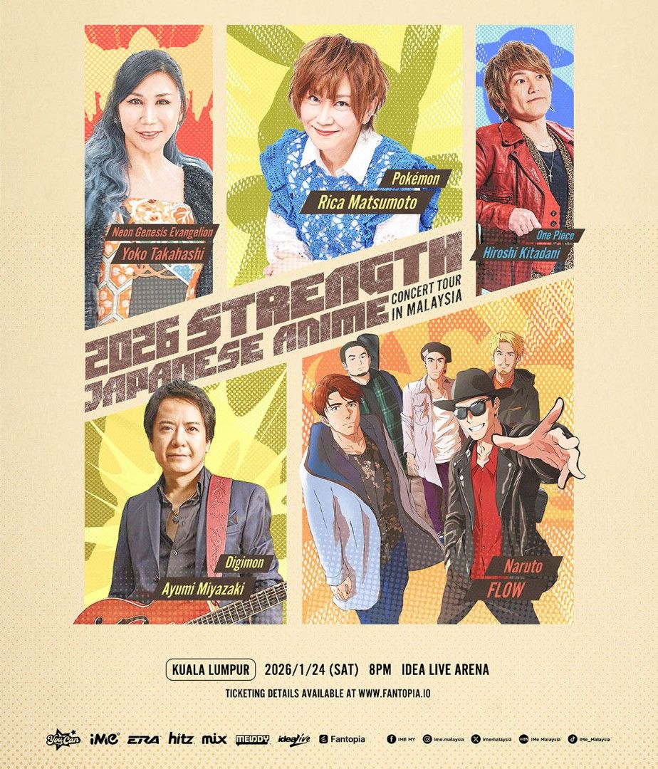 2026 Strength Japanese Anime Concert Tickets, Tickets & Vouchers, Event ...