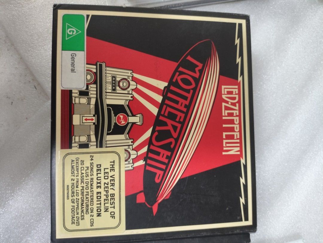 2Cd+dvd led zeppelin English booklet torn see picture, Hobbies & Toys ...