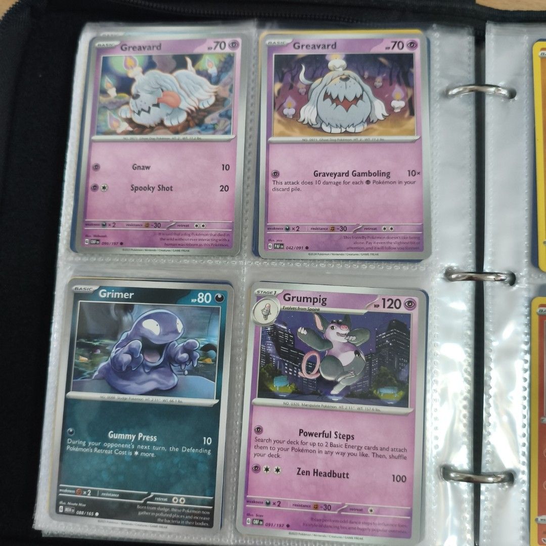 30¢ Pokemon Cards - Greavard, Grimer, Grumpig, Hobbies & Toys, Toys ...