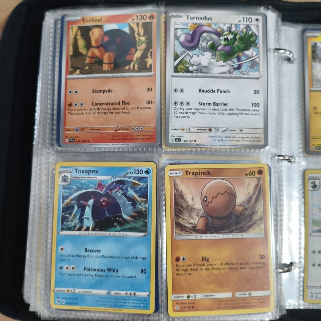 30¢ Pokemon Cards - Torkoal, Tornadus, Toxapex, Trapinch, Hobbies ...