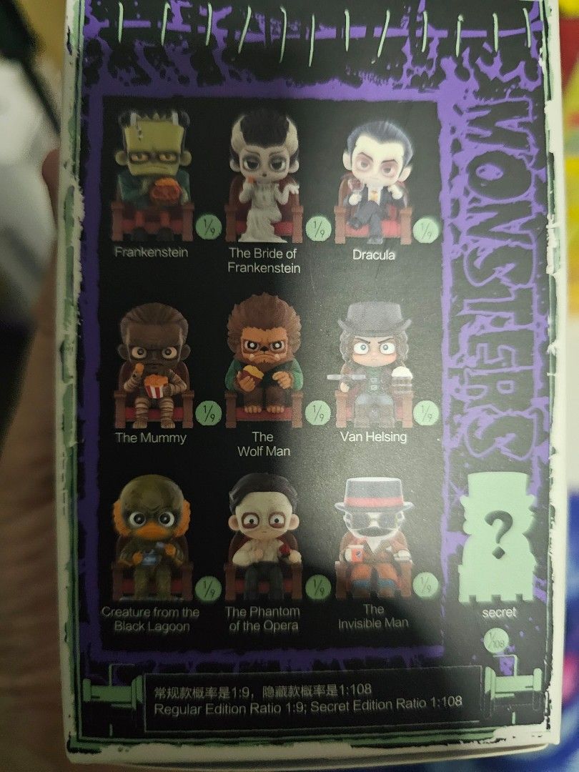 31 boxes Pop Mart Blind Box Figures - Assorted Characters bandai ...