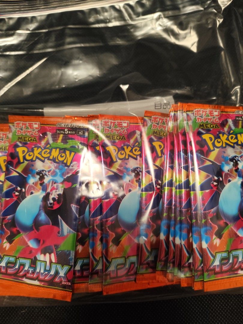 Pokemon Mega Inferno X Booster Packs, Hobbies & Toys, Toys & Games on ...