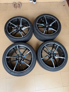 A90 Supra stock suspension, Car Accessories, Accessories on Carousell