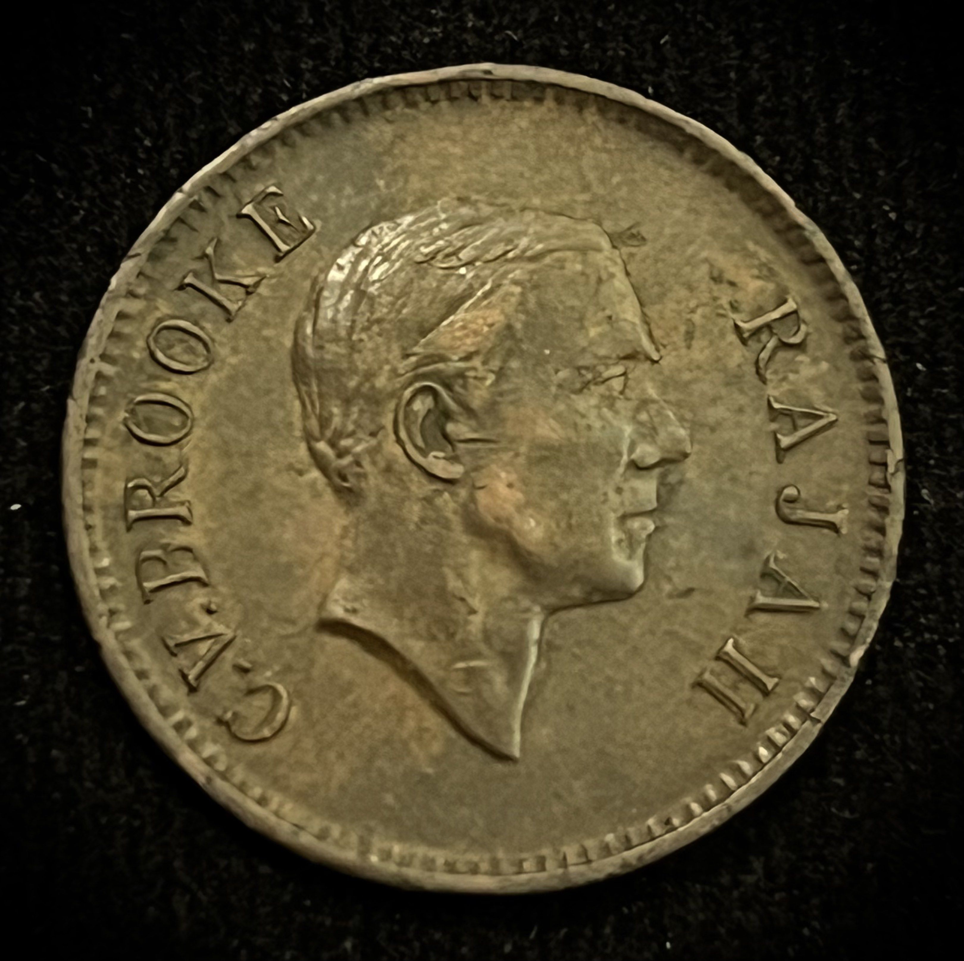 1937-H British Kingdom of Sarawak "The Last White Rajah” Charles Vyner ...
