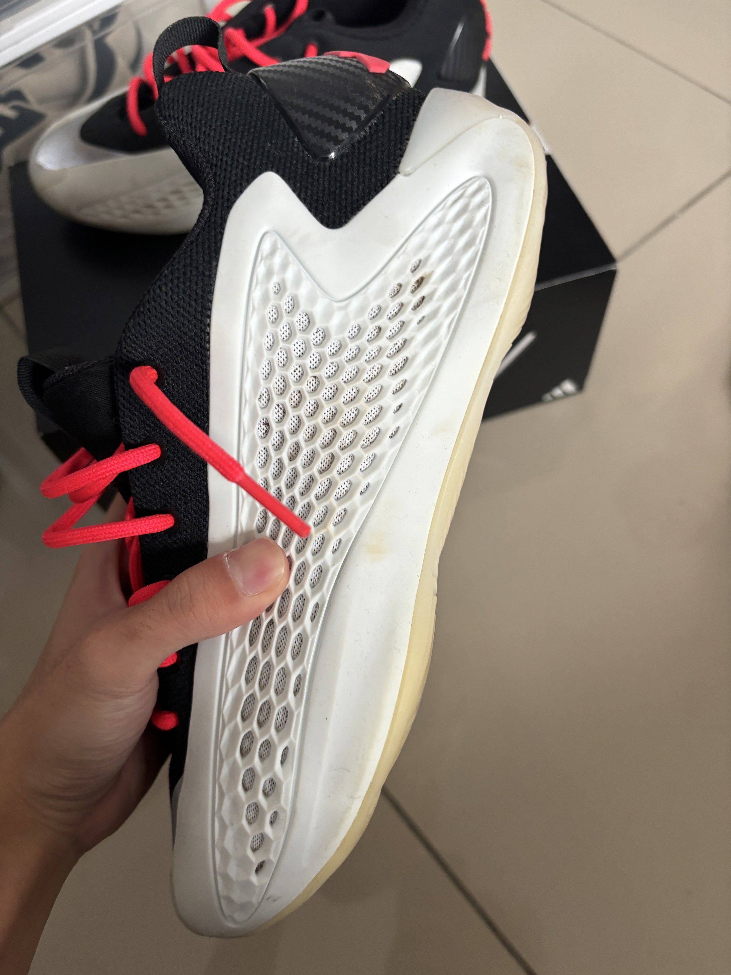 Adidas Anthony Edwards AE 1 Low Basketball Shoe, Men's Fashion ...