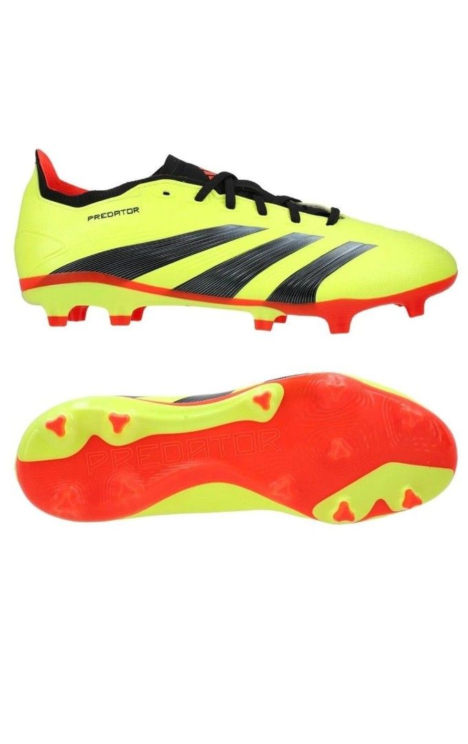 Adidas Predator League FG Energy Citrus - Solar Yellow/Core Black/Solar ...