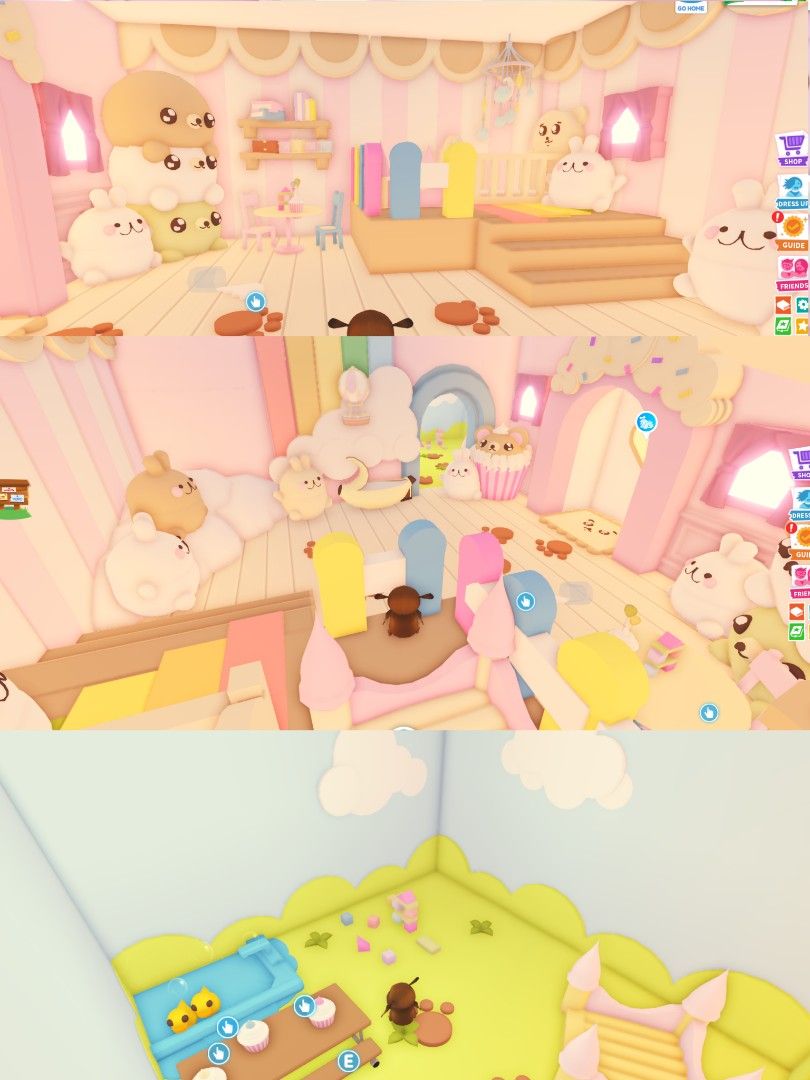 Adopt me|4 Bundle fully decorated cute core and grinding house|Roblox ...